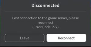 Fix: Roblox Error Code 277 'Roblox Keeps Disconnecting' 2025