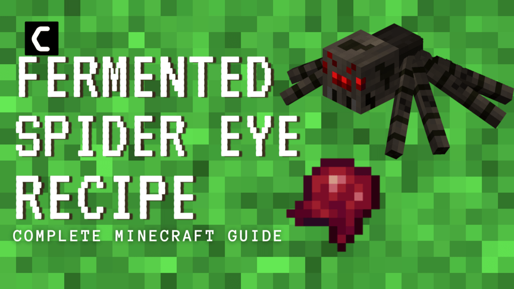 Minecraft Fermented Spider Eye- Best Guide- 3 Items [2022]