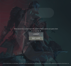 Valorant Error Code 59? Client Connection Error? FIX [2025]