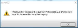 Valorant Error VAN 9001? TPM 2.0 Error? Super Guide [2025]