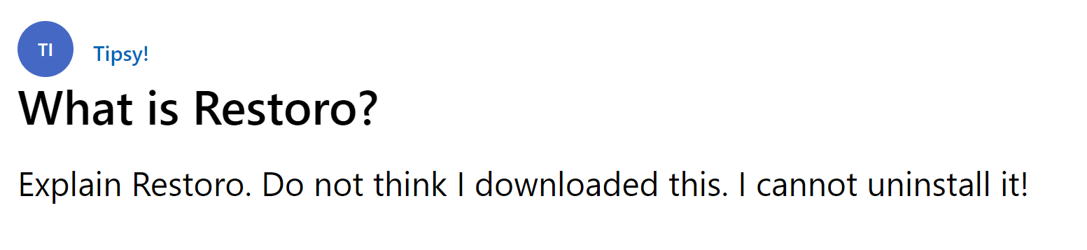 4 Quick Fixes: Can't Uninstall Restoro On Windows 11 [2025]