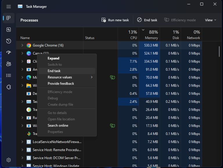 Tutorial: Check CPU and RAM usage on a Windows 11/10 [2025]