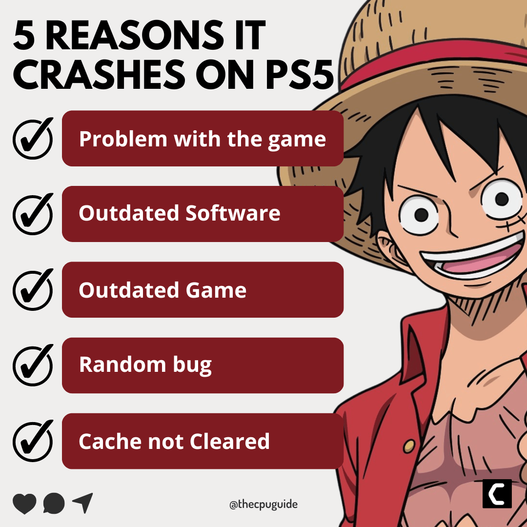 One Piece Odyssey PS5 Crash? Here’s What to Do – TCG