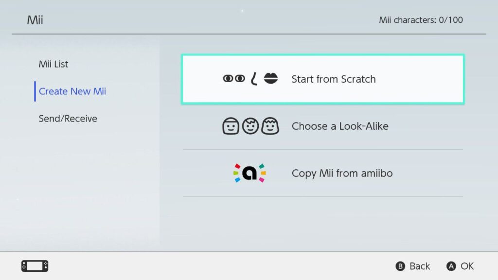 Create a Mii on Nintendo Switch [Step-by-Step Tutorial]