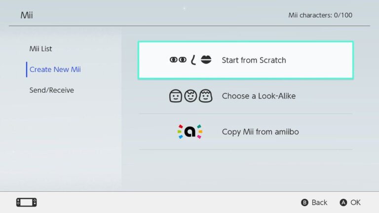 How to Create a Mii on Nintendo Switch [Tutorial] – TCG