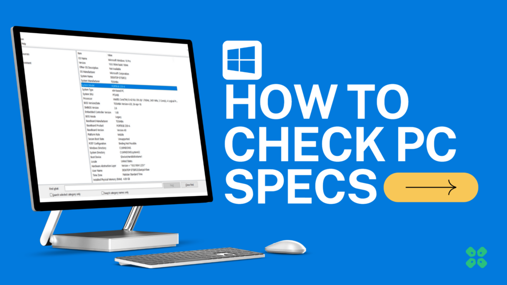 How to Check PC SPECS in Windows 10?