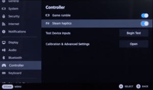 How to Turn On & Off Haptic Feedback on Your Steam Deck