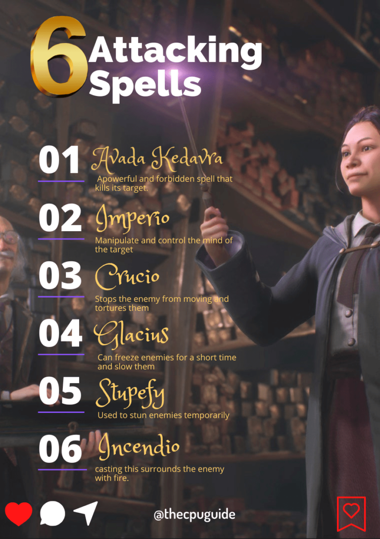 Here are 26 Hogwarts Legacy Spells that you should Know!