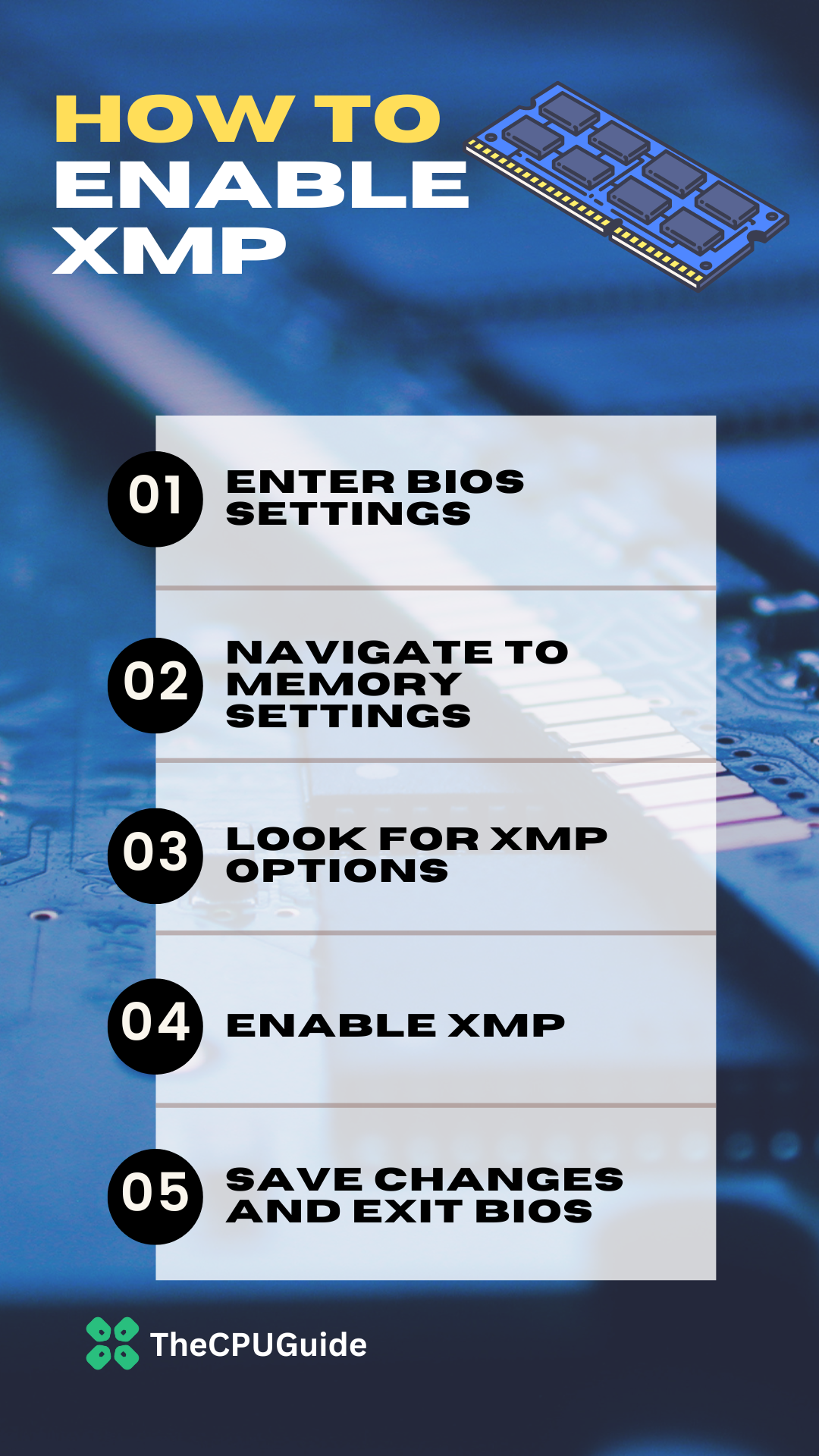 How To Easily Overclock Ram With Xmp At Full Speed [2025]