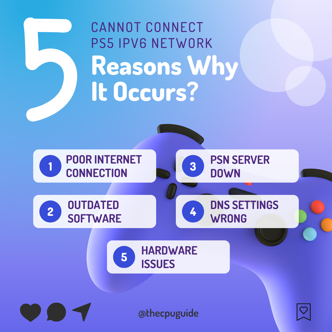How To Fix Cannot Connect PS5 IPV6 Network? 9 FIXES 2025