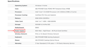 Powering Up: How to Identify Your PC's Power Supply Unit