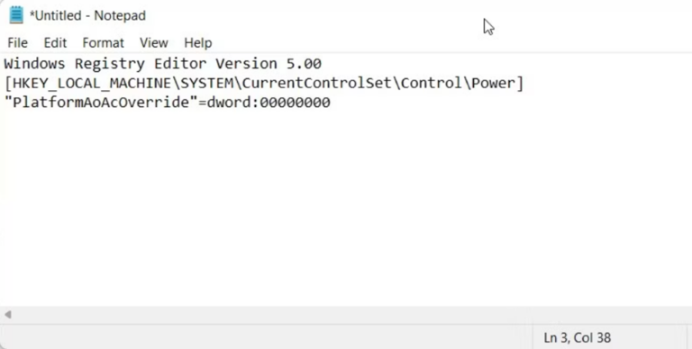How to Enable or Disable Modern Standby in Windows 10/11?