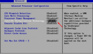 How to Enable/Disable CPU Virtualization from UEFI BIOS?