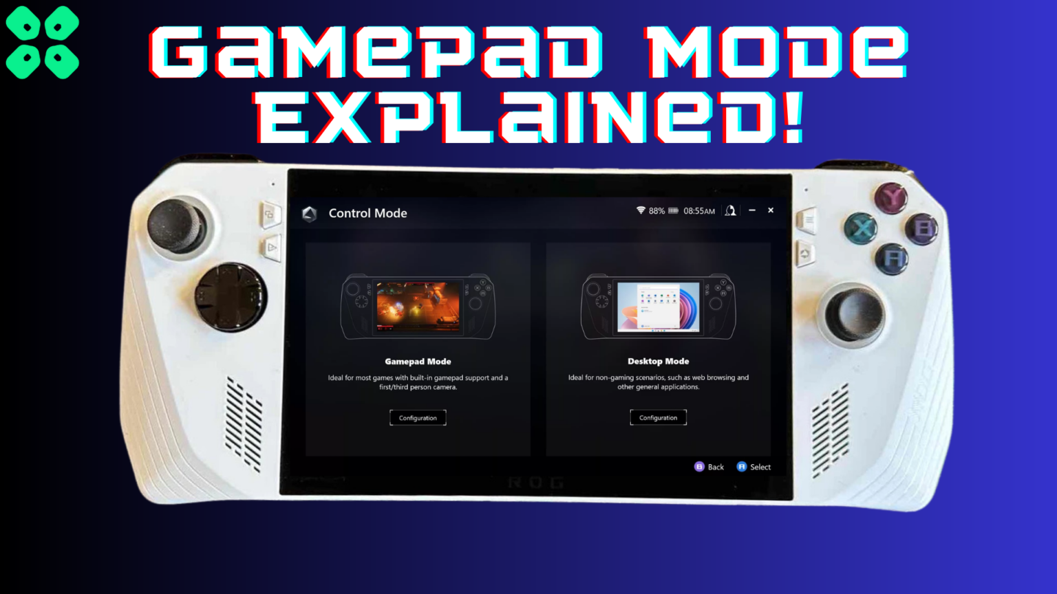Asus ROG Ally Gamepad Mode Explained!