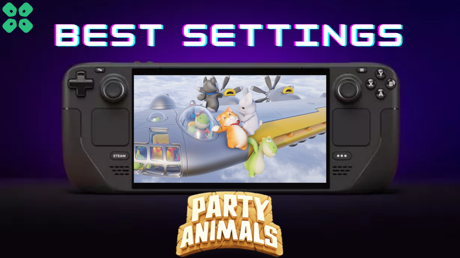 Party Animals - Steam Deck Best Settings for Smooth Gameplay
