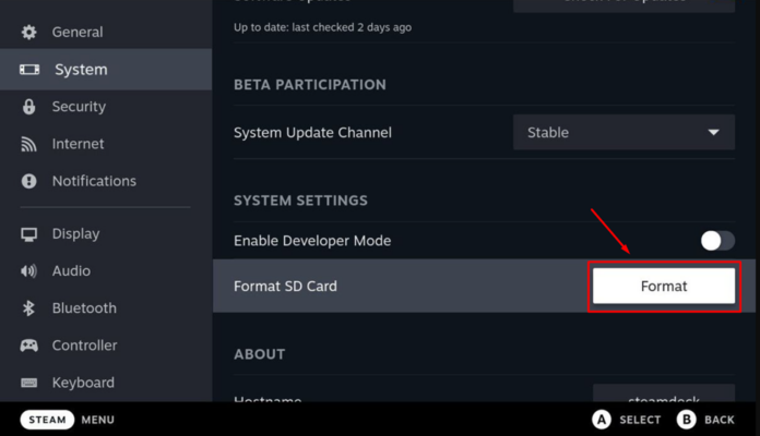 How To Install & Format Micro SD Card on Steam Deck