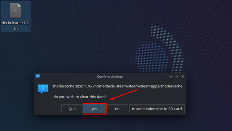 How to Clear Space/Shader Cache on Steam Deck