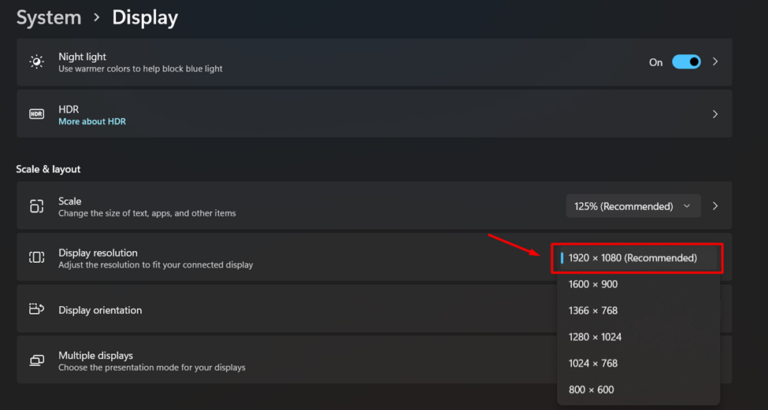 How to Fix a Stretched Screen Display on Windows 11