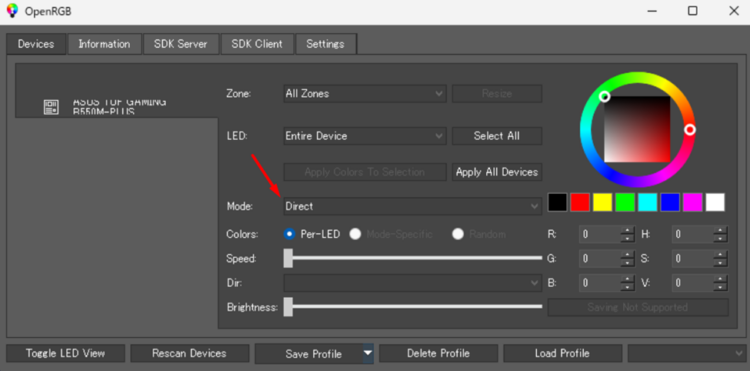 Change RGB Color Lighting Based on CPU Temperature