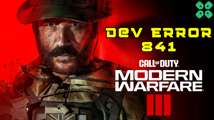 How To Fix Call Of Duty Mw3 Dev Error 841 2025