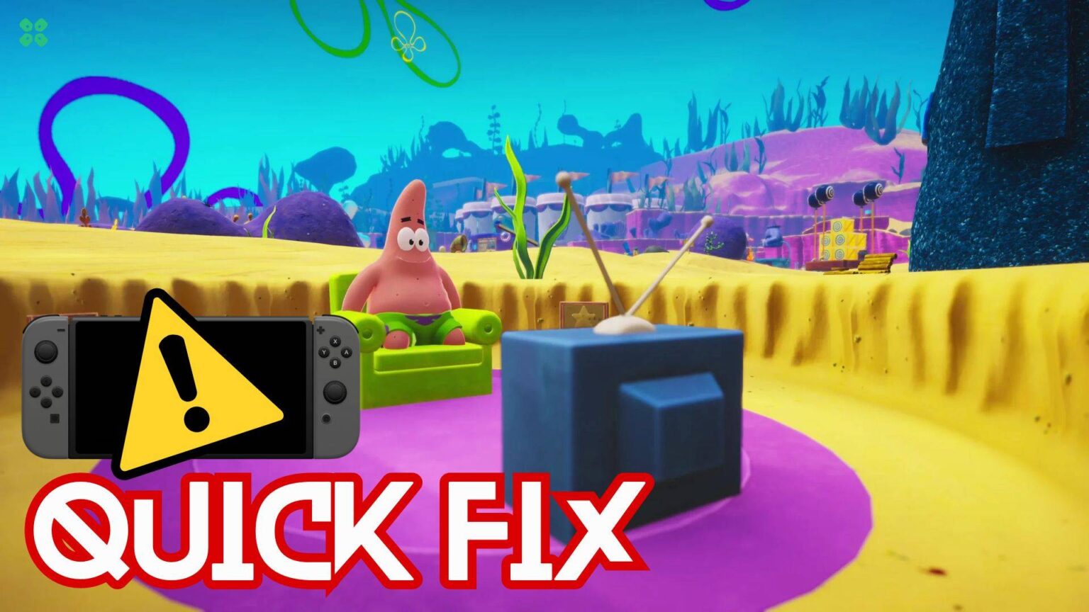 FIX: SpongeBob SquarePants: The Patrick Star Game Crashing on Nintendo ...