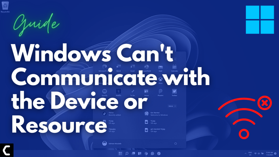 Windows Can't Communicate with the Device? Easy Fix 2023